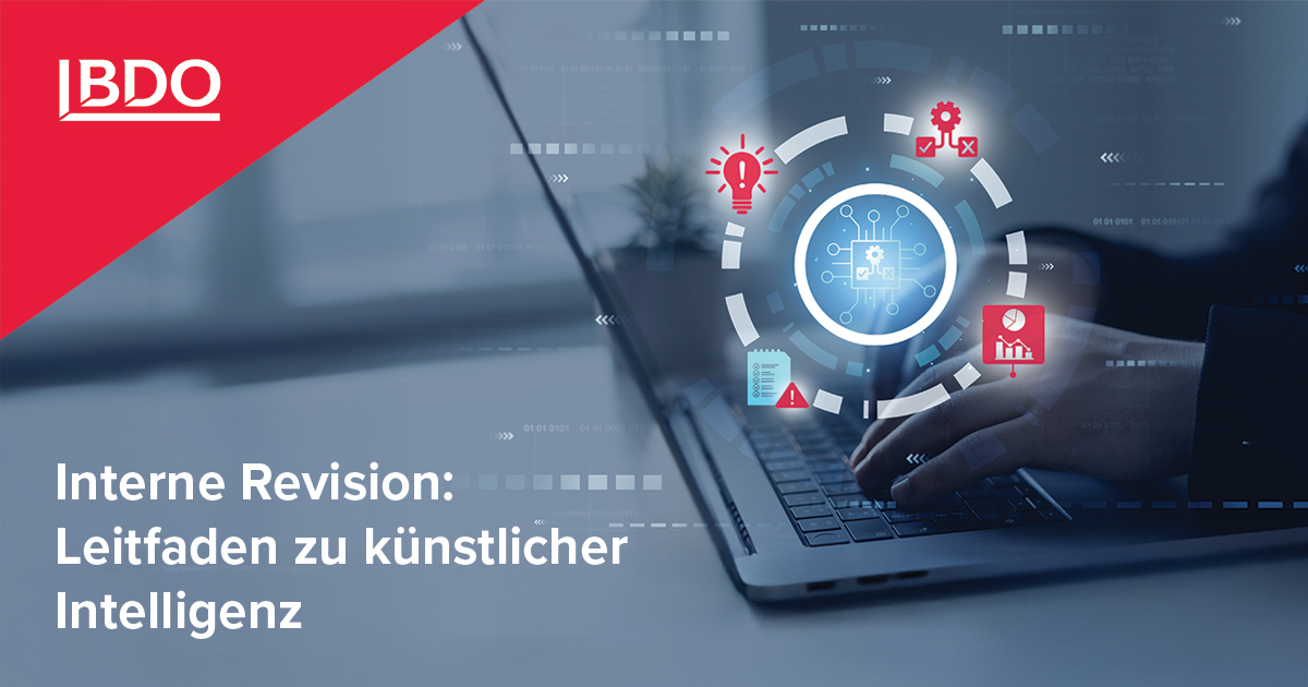Interne Revision: Leitfaden zu künstlicher Intelligenz - BDO